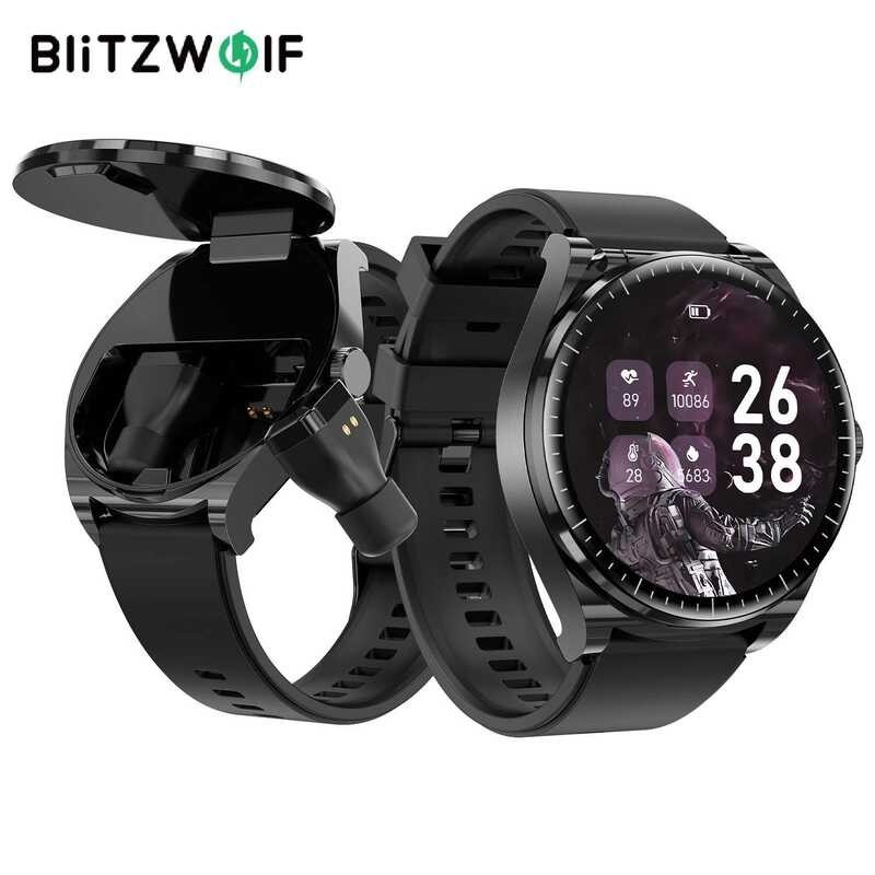 TWS Blitzwolf Bw-Hw1 1.53 Pulgada HD 2 Sa 1 Na May Bluetooth Earphone ...