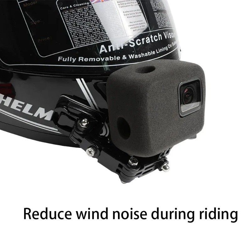 Noise Reduction Sponge for DJI Osmo Action 4 3 GoPro Hero 12 11 10 9 7 ...