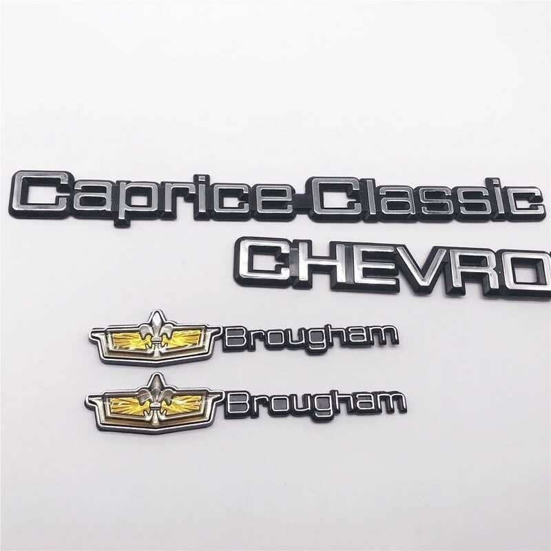 Car Sticker Custom Para Sa 1977-1990 Caprice Classic Brougham Trunk ...