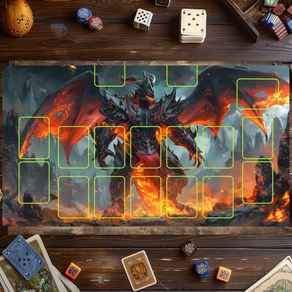YuGiOh Game Mat, Card Games Play Mat, YuGiOh Mat, TGC Playmat, TGC ...