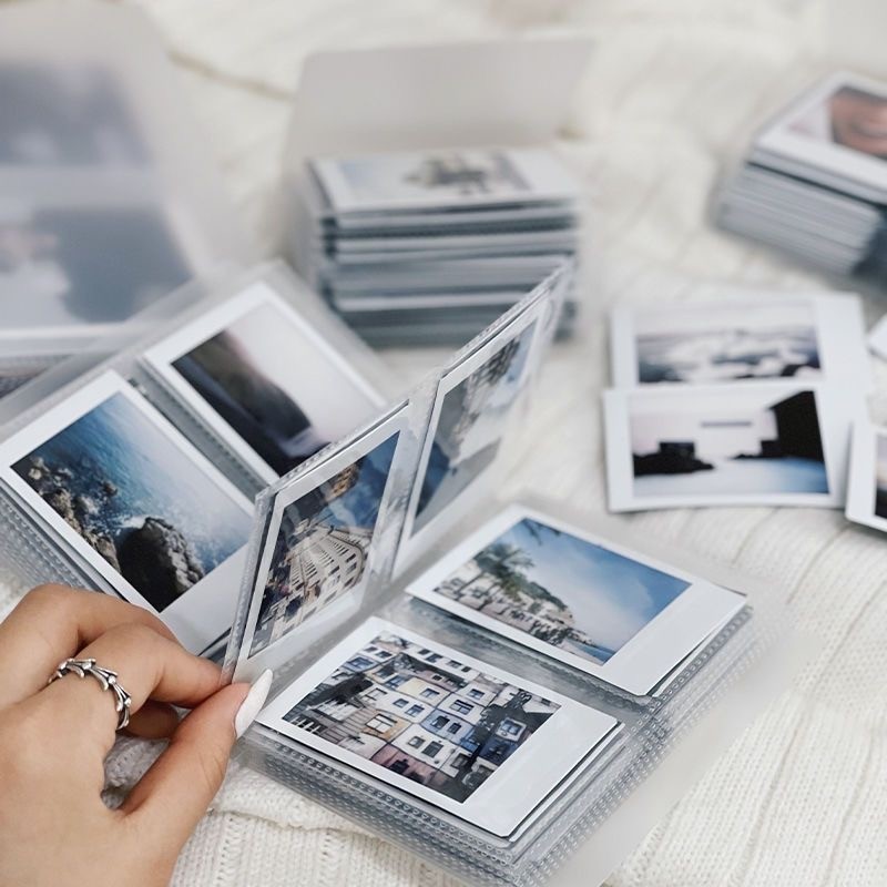 160 Grids Large capacity 3inch Frosted Interstitial Photo Album ...