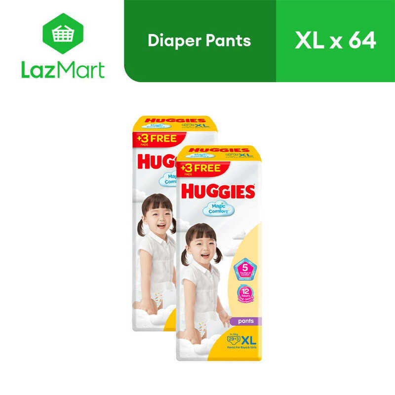 Comfort Hies Magic Pants XL - 32 Pcs X 2 Packs (64 Pcs) ) | Shopee ...