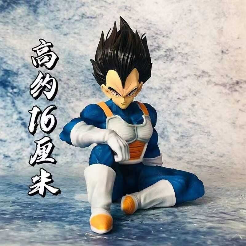 Dragon Ball Saiyan Sitting Posture Begita Proud Anime Handmade Statue ...