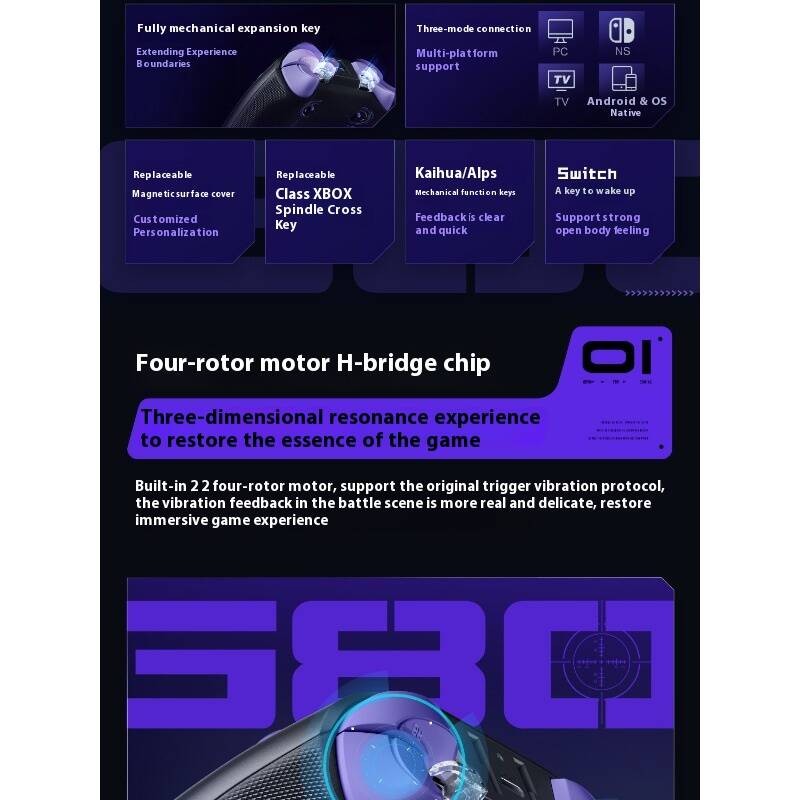 THUNDEROBOT G80 Elite Gaming Controller Xbox Controller Wireless ...