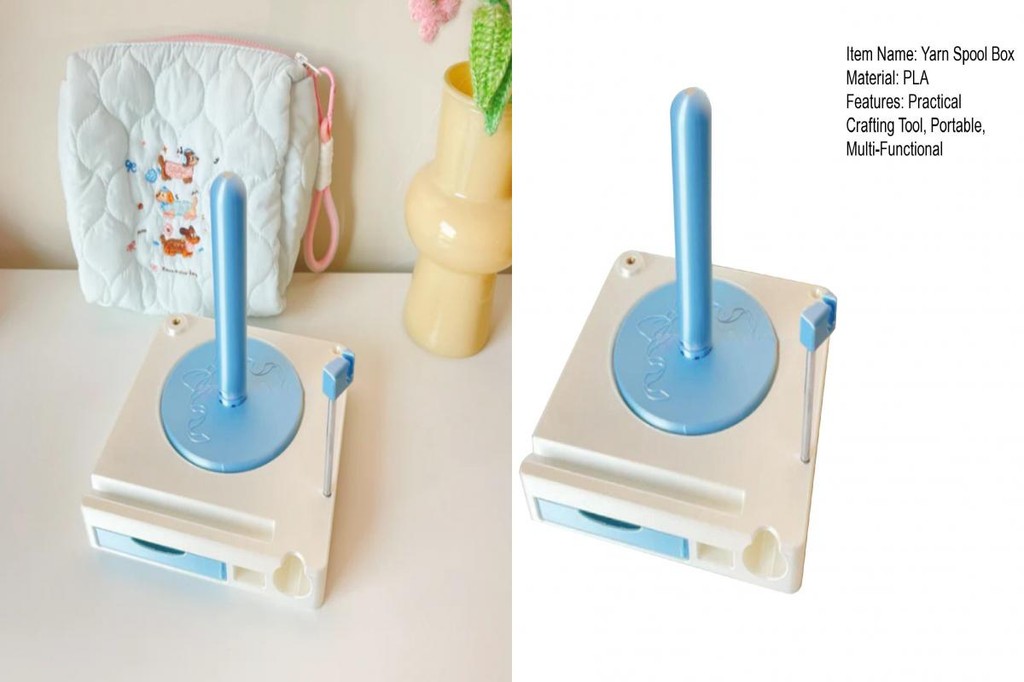 Ma Portable Yarn Holder for Crafting Yarn Management System Portable ...