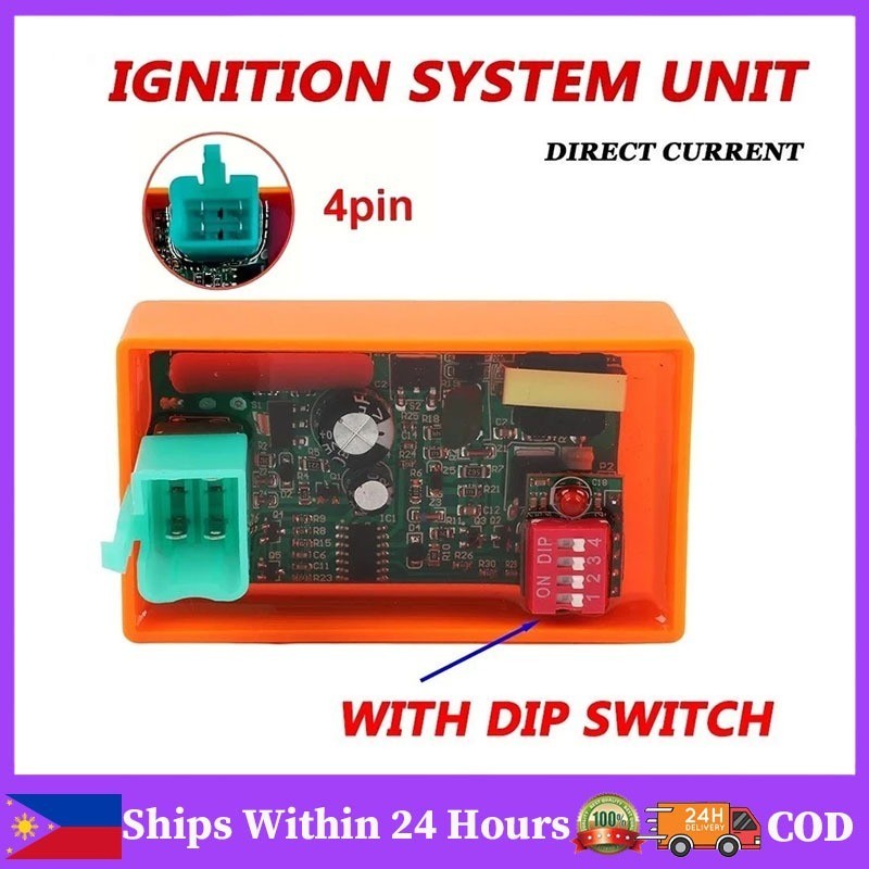 For 50CC 70CC 90CC 110CC 125cc ATV Bike Go Kart CDI with DIP Switch 4 ...