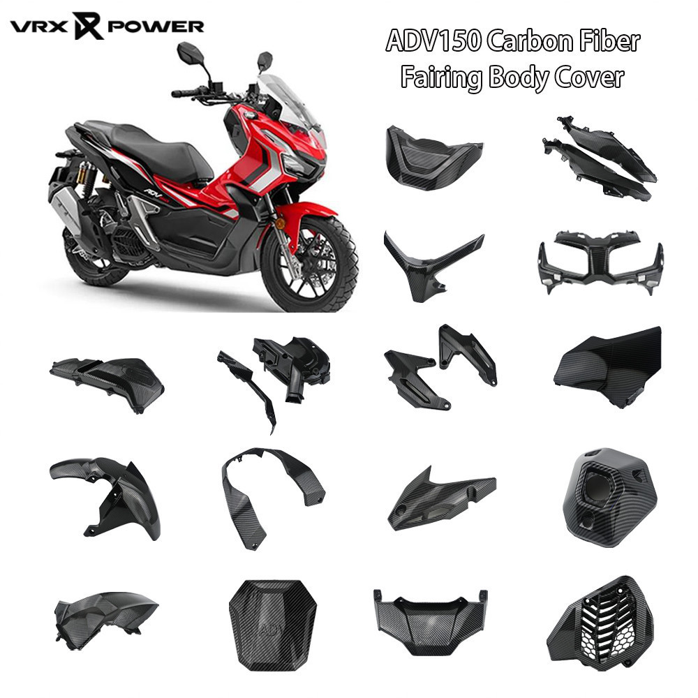 For Honda ADV 150 Motorcycle Carbon Fiber Full Set Fairing Body Kits ...