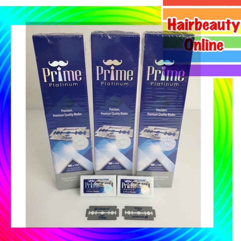 in stock Dorco PRIME Pickledco Razor Blade Blue Box Premium Model 1 Row ...