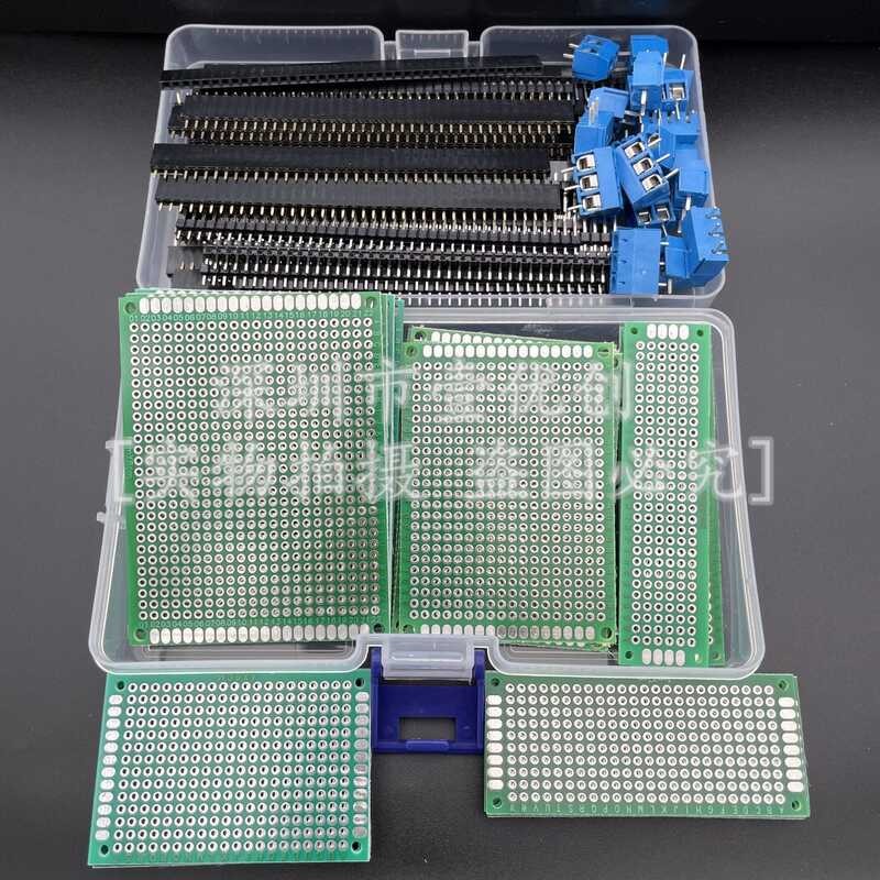 85PCS circuit board single row needle single row mother kit box double ...
