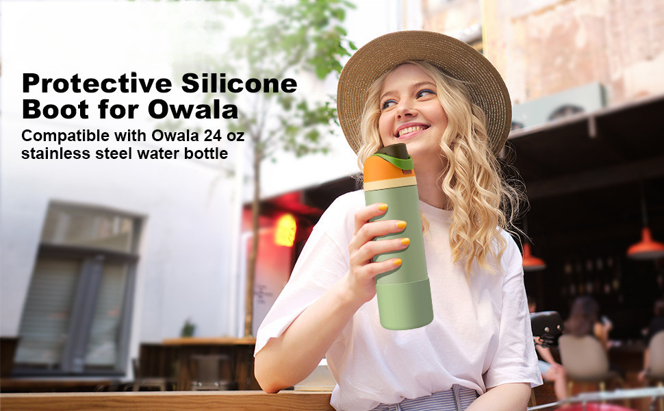 Higher Owala Boot 24oz 32oz 40oz Silicone Water Bottle Boot For Owala ...