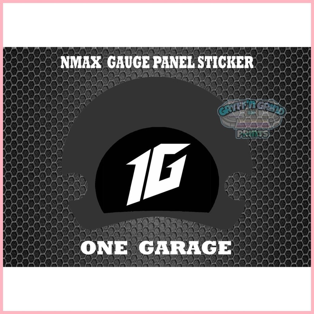 Nmax V1 Gauge Panel Sticker - 1G One G4rage | Shopee Philippines