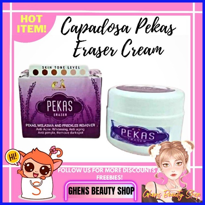 CAPADOSA PEKAS REMOVER AND BOTOX CREAM (original) | Shopee Philippines