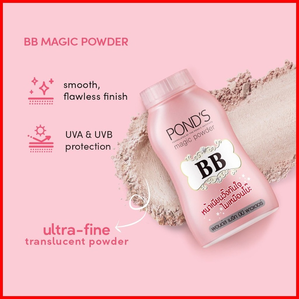 POND'S Magic BB Powder with Niacinamide for Brightening and Mattifying ...