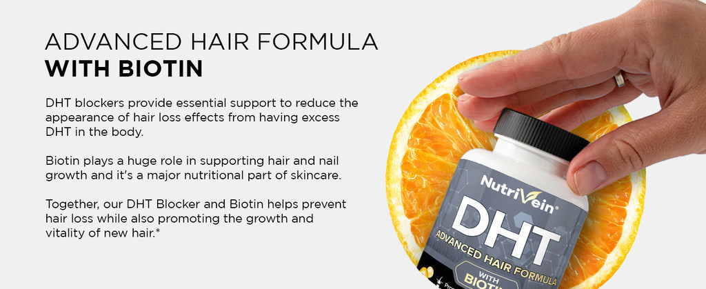 DHT blocker with Prevent hair loss and follicle growth in men and women ...