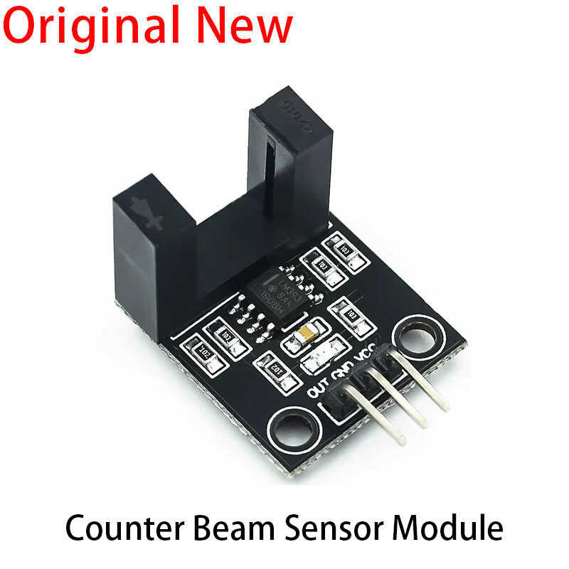 Photoelectric Beam Speed Sensor Module, Slot Type Optocoupler, Arduino ...