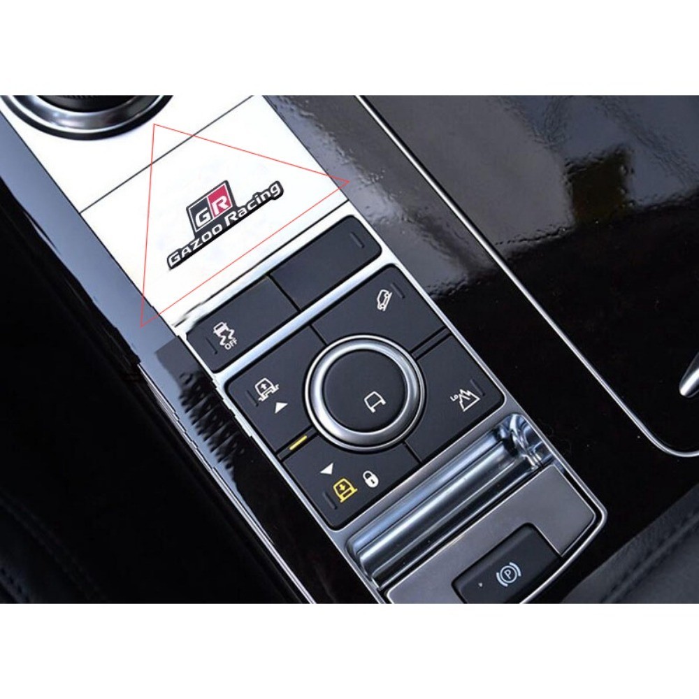 Toyota GR Car Sticker Gazoo Racing Metal Car Logo GR SPORT Steering ...