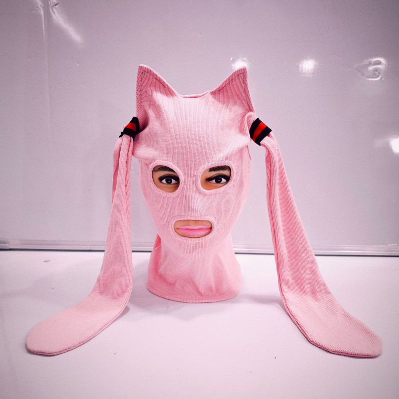 Anime Hatsune Miku Figure Kawaii Woolen yarn Kidnapper Headgear Game ...