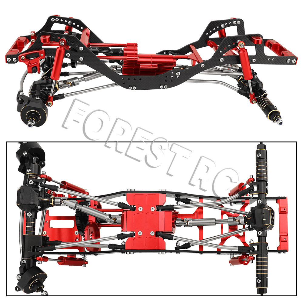 Full Metal Chassis Frame with Complete Transmission Brass Axle for ...