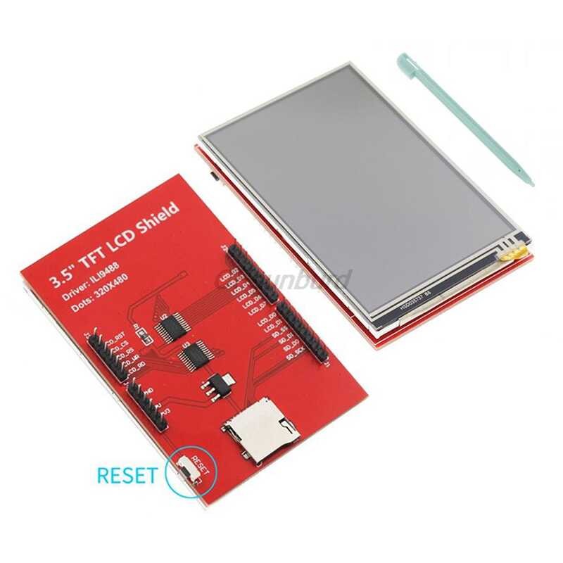 3.5" 3.5 Inch 480*320 TFT LCD Module Screen Display Ili9488 Controller For Arduino UNO Meg ...