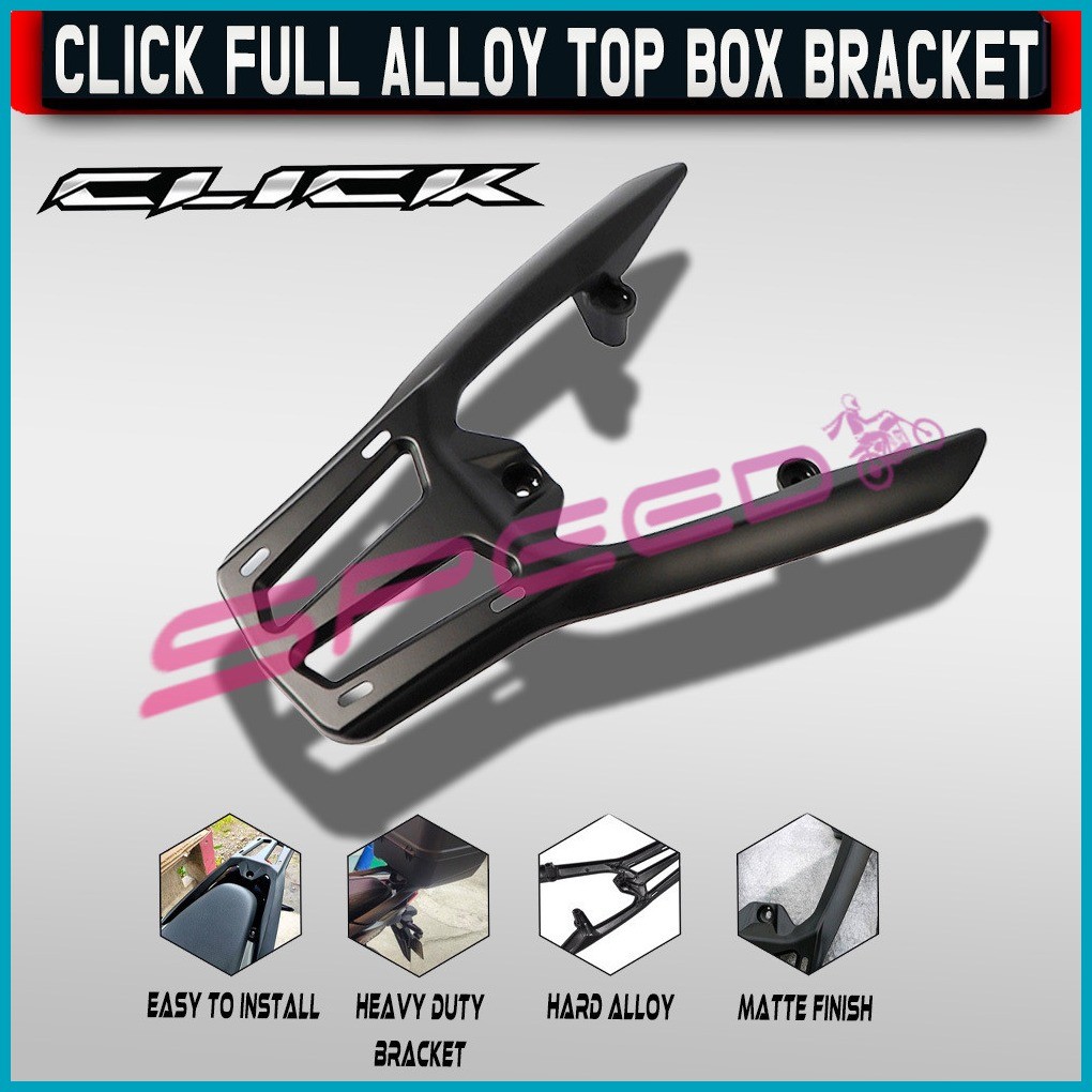 TOP BOX BRACKET HONDA Click 125i/150i V1 V2 all aluminum alloy modified ...