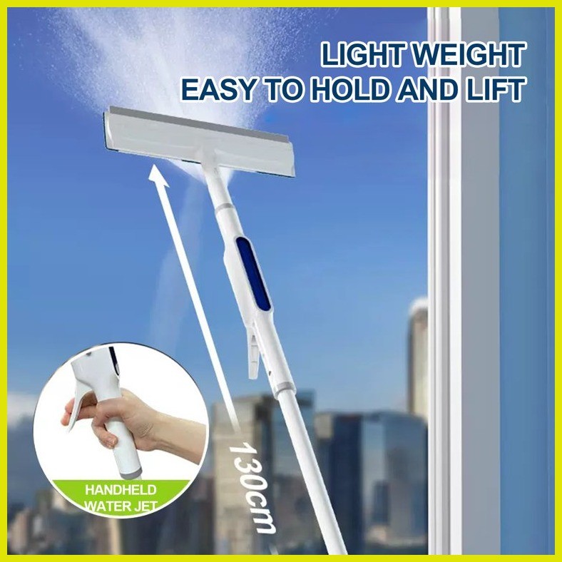 ¤ ⭐ BOOMJOY Spray window squeegee Multipurpose Glass Water Jet Window ...