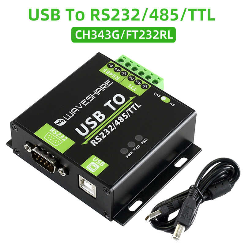 USB To Rs232/485/Ttl Interface Converter Industrial Isolated With Original Ft232rl / Ch343g ...