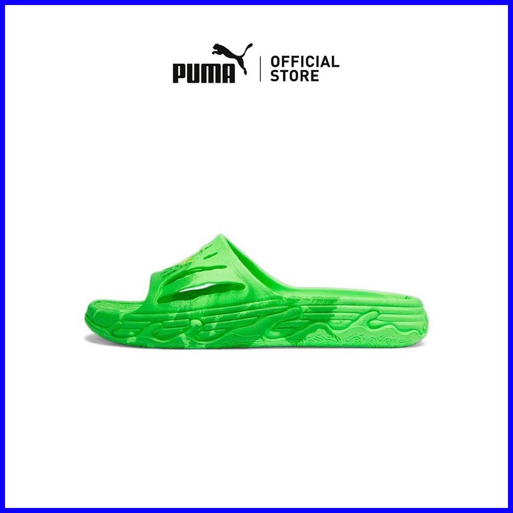 ♣ PUMA x LAMELO BALL MB.03 Unisex Basketball Slides Slippers (Green ...