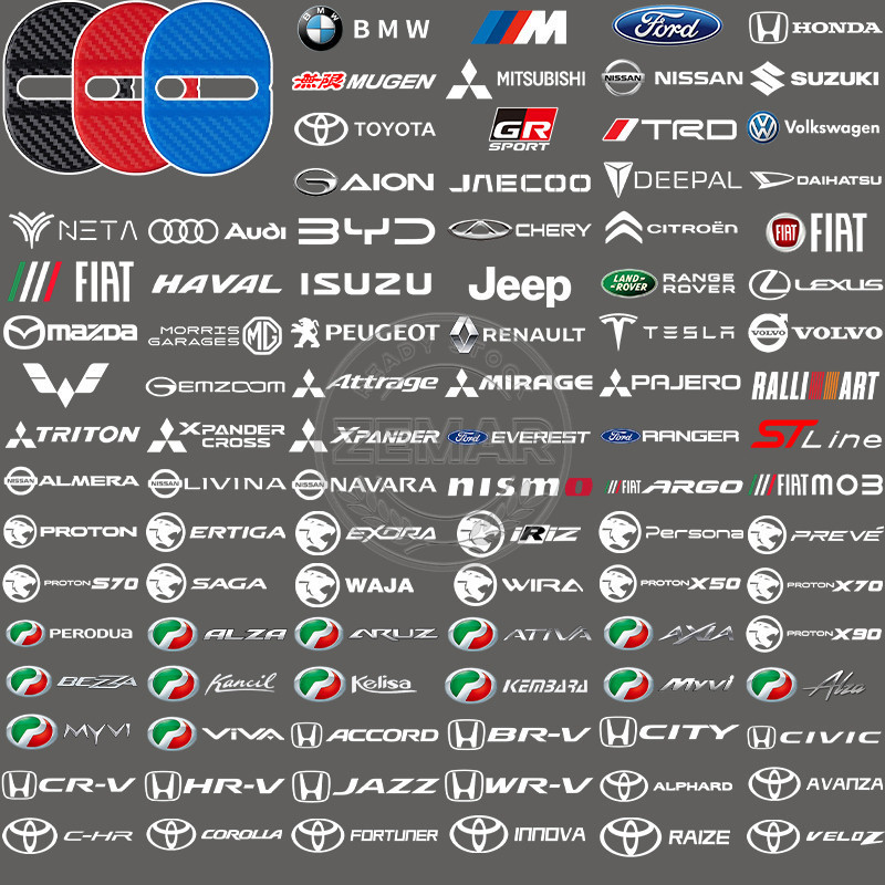 4Pcs BYD Car Door Lock Protection Cover Carbon Fiber Texture Door Lock ...