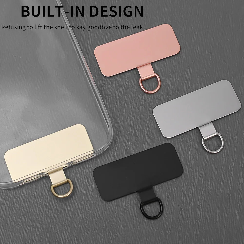 1Pcs Universal Mobile Phone Lanyard Gasket Stainless Steel Phone ...
