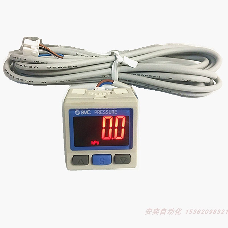 SMC digital pressure switch vacuum pressure gauge electronic sensor ...