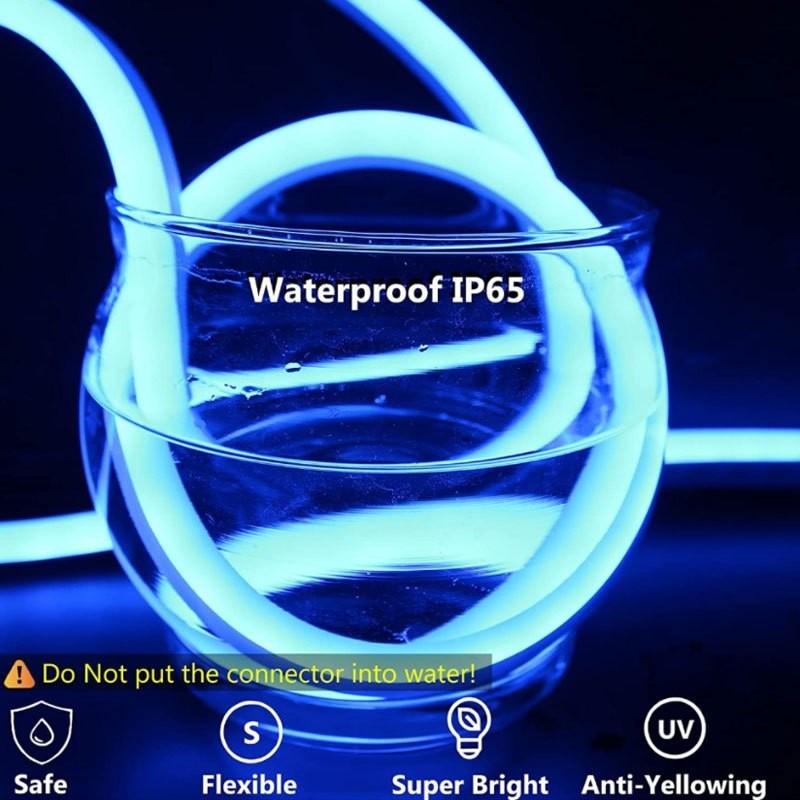 220V LED Neon Light Strip LED Flexible Light Strip Holiday Xmas ...