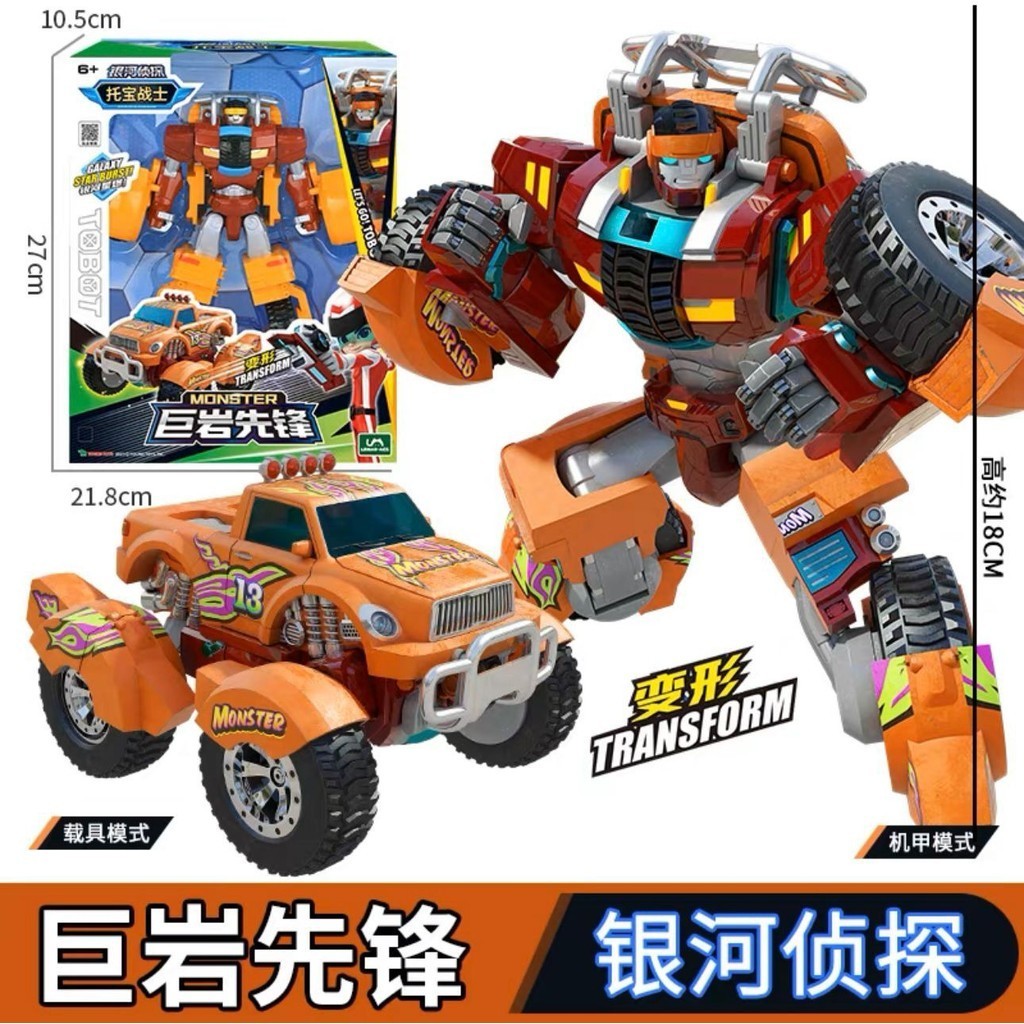 Galaxy Detectives Tobot Transformation Car to Robot Toy Korea Cartoon ...