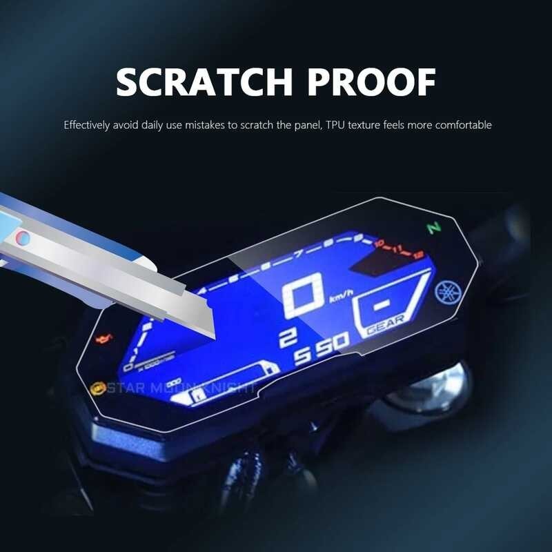 Motorcycle Scratch Cluster Screen Dashboard Protection Instrument Film ...