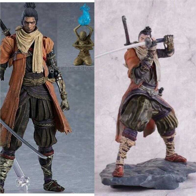 483-Dx Anime Figma Game Figure Action Figures SEKIRO Sword Shadows Die ...