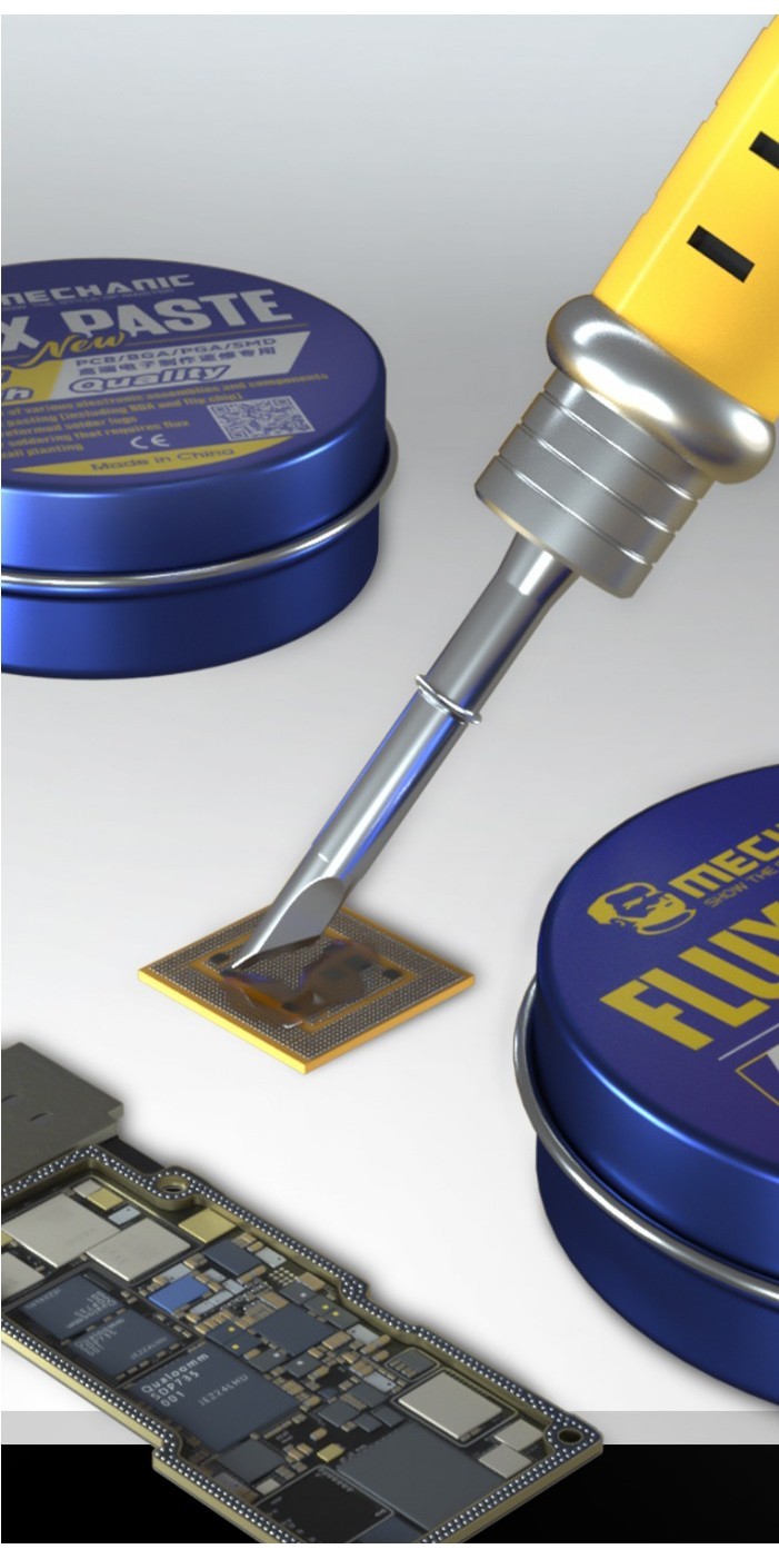 MECHANIC UV80 UV50 Paste Flux No-clean Soldering Tin BGA Solder Flux Electric Soldering Iron ...