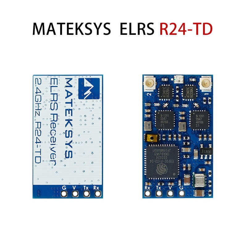 MATEK EXPRESSLRS 2.4Ghz TRUE DIVERSITY RECEIVER R24-Td ELRS RX 100Mw ...