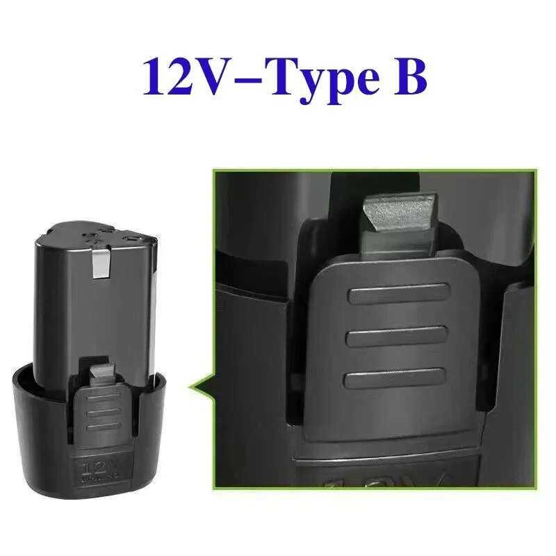 12V 100%Original 9800mAh Type B electric tool universal charging ...