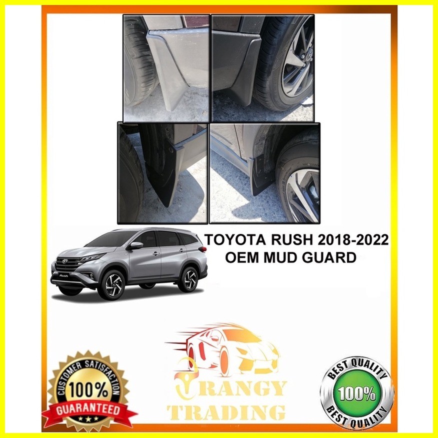 [Next day Ship-out] Toyota Rush 2018 to 2024 OEM Mud guard w/ screws 2019 2020 2021 2022 2023 ...