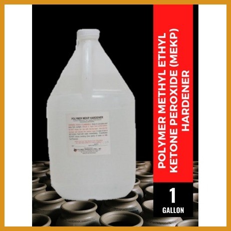 ♠ ═ MEKP Local Hardener 1 Gallon (Polymer, Resin, Methyl Ethyl Ketone ...