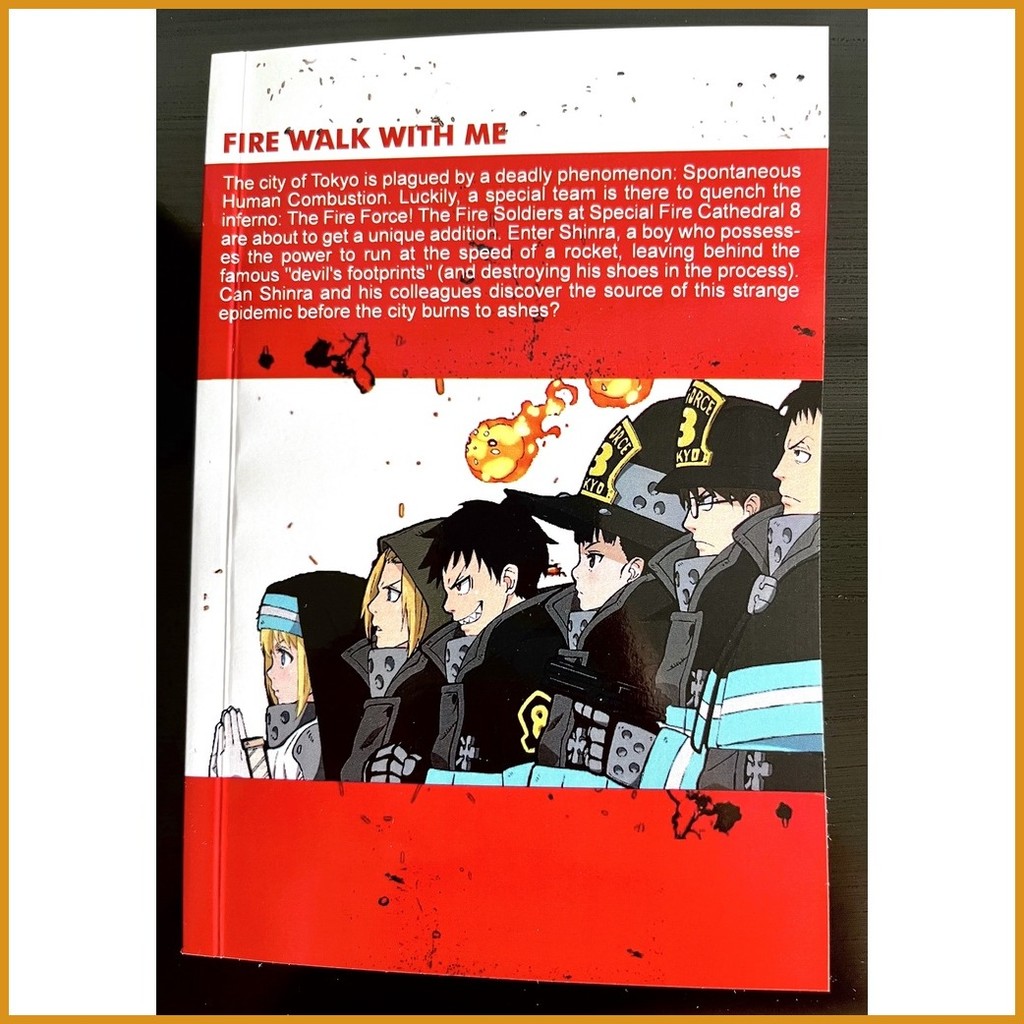 ¤ ↔ Fire Force Volume (English Manga) Volume 1-18 Enen no Shoubouta ...