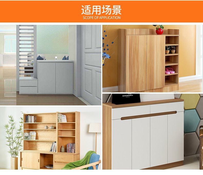 Double Door Touch Bead Rebounder Cabinet Door Suction Push-Bounce Push ...