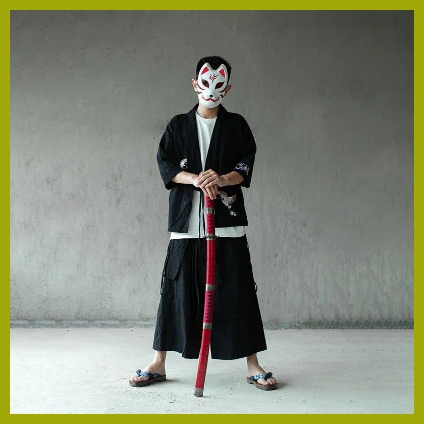 ♥ [Long 108cm]One Piece Sword Roronoa Zoro Law Bleach Ichigo Wooden ...