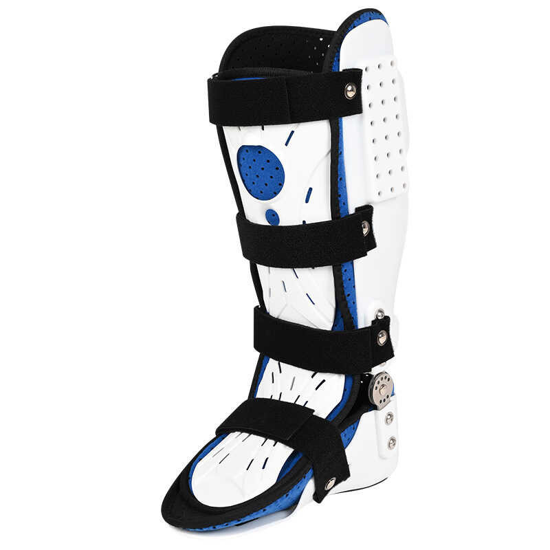 Angle Adjustable Joint Fixation Brace Leg Ankle Foot Fracture Sprain ...