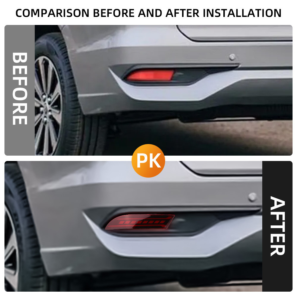 Rear Bumper Lights for Toyota Avanza 2022 2023 Led Stop Signal for Cars ...