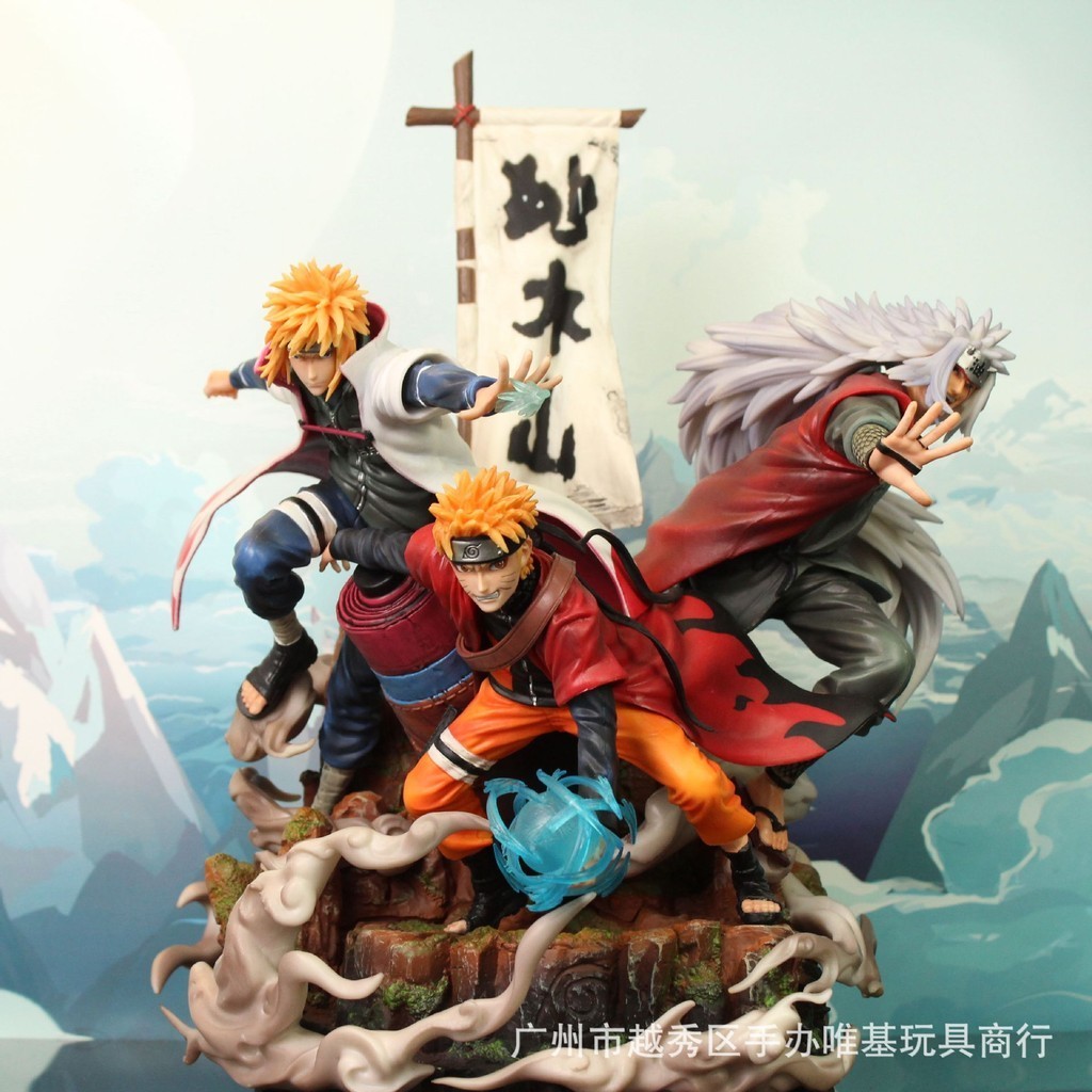 Naruto CW Bond Fate Flying Thunder Fourth Minato Jiraiya Naruto Super ...