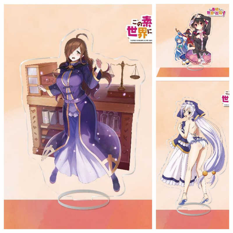12Pcs Charm Anime Konosuba: Pagpalain Ng Diyos Sa Mahusay Na ...