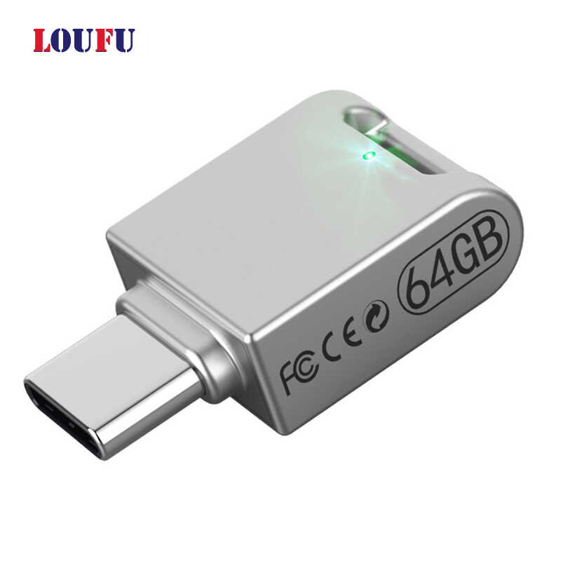 Unikal na USB Type C Flash Drive 64GB OTG Pen Drives Mini Disk U ...