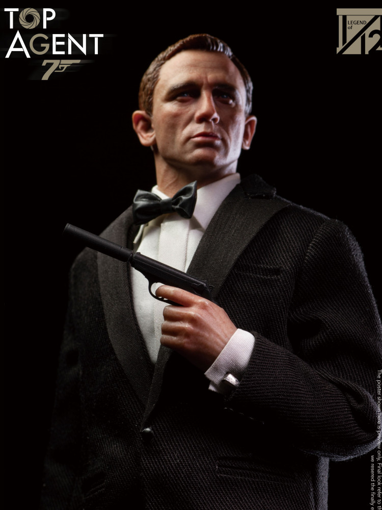 MUFF TOP AGENT 1/12 Kingsman Uncle Dan Suit Action Figure | Shopee ...