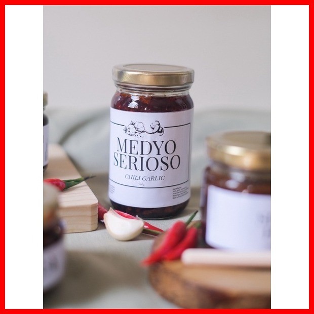 ∆ Serioso/Medyo Serioso Crispy Chili Garlic sauce in Pure Coconut Oil ...