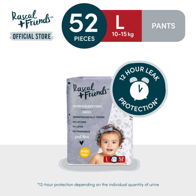 + FRIENDS RASCAL Pants Jumbo Pack LARGE (10-15 Kgs) - 52 Pcs X 1 (52 ...